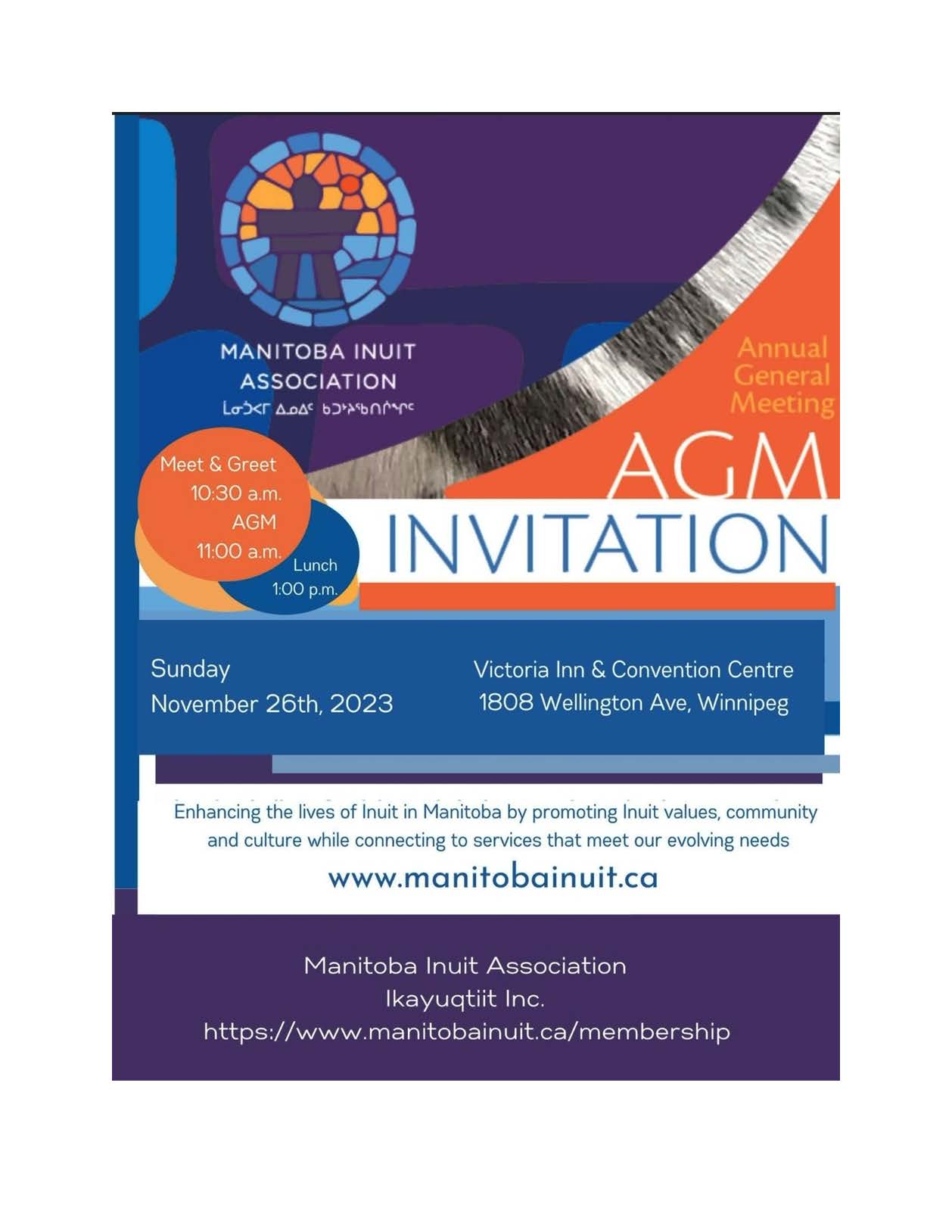 Annual General Meeting | Manitoba Inuit Association (MIA)